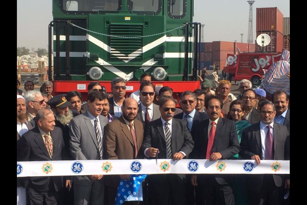 GE diesels arrive in Karachi | News | Railway Gazette International